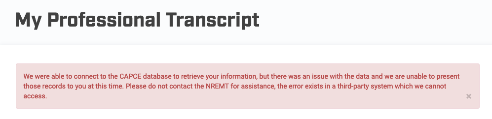 How to import CE from EMT & Fire Training into the NREMT system
